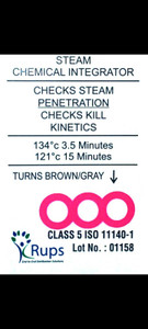 Rups Rups Class V Chemical Integrator for Steam Test Indicator Price in ...