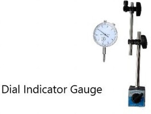 TOOLBUX Dial Indicator Gauge 0-10mm/0.01mm Micrometer with Flexible ...