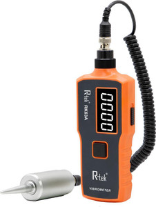 R-tek Digital Vibration Meter Vibrometer Handheld Vibration Analysis ...