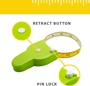 Exquisite Inch Tape-1 push Button Measurement Tape Price in India - Buy ...