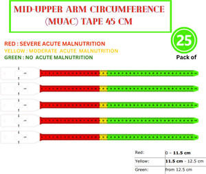 3S Mid-Upper Arm Circumference (MUAC) 45Cm for Children,Pregnant women ...