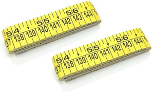 ERHIndia (2 Pcs) Tailoring Tape Yellow Tailoring Materials Sewing ...