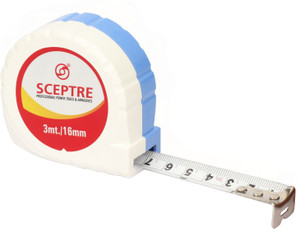 Sceptre Steel Inchi Measuring Tape with Non-Slip ABS Case Heavy Duty ...