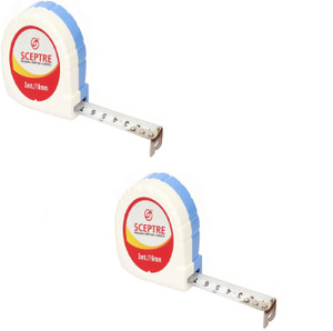 Sceptre Steel Inchi Measuring Tape with Non-Slip ABS Heavy Duty Measure ...