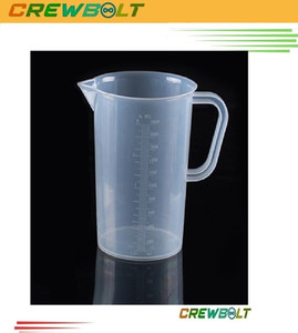 Crewbolt Transparent Measuring 1 Liter Jug for Measuring Solids and ...