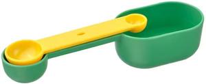 IKEA UPPFYLLD Measuring cup, set of 2, bright green/bright yellow ...