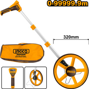 INGCO Digital Display Measuring Wheel HDMW23 Multiple Unit Measuring ...