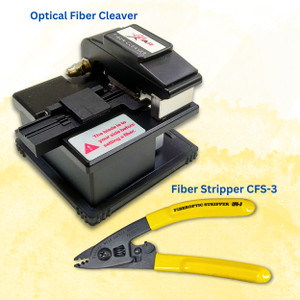 STAR Optical Fiber Cleaver 16 Surface Blade FTTH Tool With Optic Fiber ...