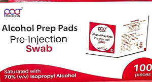 POCT Alcohol Based Pre -Injection Swab Interactive dressings Medical ...
