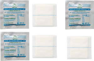 Agarwals Premium Sterile Combine Dressing Surgical Pad 10CM x 10CM ...