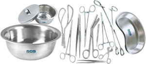Bos Medicare Surgical Surgical Delivery Set Instrument Set of 13 ...