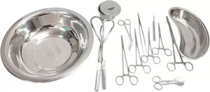 Bos Medicare Surgical Surgical Delivery Set Instrument Set of 13 ...