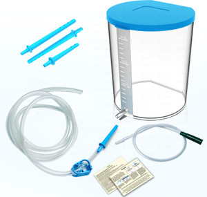 OTICA Enema Kit Douche Set Home Use for All Age Flexible 4 Nozzle and ...