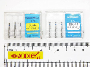 ADDLER DENTAL DIAMOND BUR BC-42 & BR-41 FG AIR ROTOR SWISS DIA PREMIUM ...
