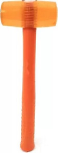 One Stop Shop Rubber Mallet Hammer with Rubber Round Head and Non-Slip ...
