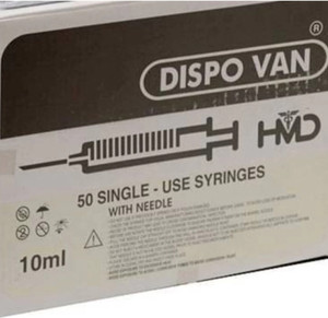DISPOVAN SINGLE USE SYRINGE ( 10ML X 50PICS. ) Medical Needle Price in ...