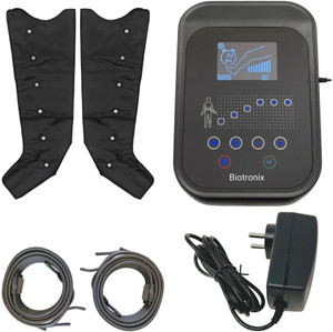 Biotronix Pneumatic Compression Device for Lymphedema with Legs Cuff ...