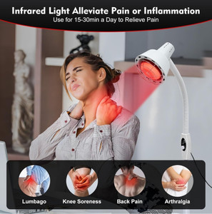Biotronix Infrared Heating Device with Stand Height and Temperature ...