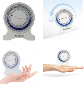 Meditronix Bubble Inclinometer Device for Measuring Range of Motion ROM ...