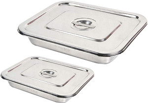 AMAZECARE (11”inch x 7”inch) & (8”inch x 6”inch) Tray with lid Made ...