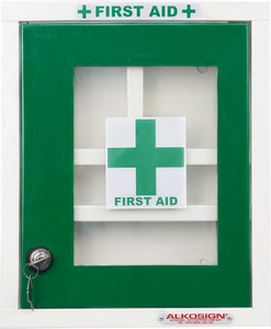 Alkosign MSAFAB Regular first aid box Fully Recessed Medicine Cabinet ...