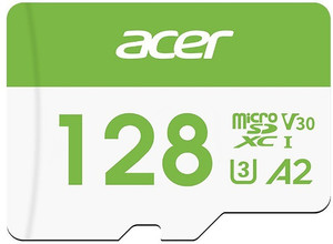 Acer MSC300 128 GB MicroSD Card UHS Class 3 160 MBPS Memory Card - Acer ...