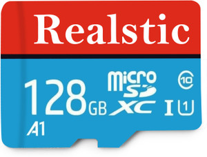 Realstic Memory Card sd card 128 GB MicroSD Card Class 10 130 MB/s ...