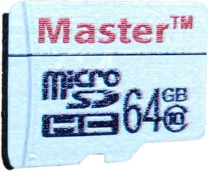 Master Ultra 64 GB MicroSD Card UHS Class 1 100 MB/s Memory Card ...