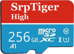 srp tiger High 256 GB High Ultra 256 GB MicroSD Card Class 10 140 MB/s ...
