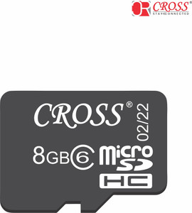 CROSS CR 8 GB MicroSD Card Class 6 24 MB/s Memory Card - CROSS ...
