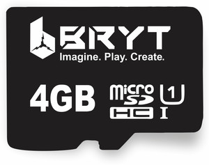 BRYT CL10 UY Memory Card UHS-1 High Capacity Micro SD Card 4 GB ...