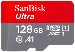 sanbisk Ultra 128 GB MicroSDDXC Class 10 130 Mbps Memory Card 128 GB ...