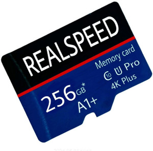 Realspeed RSD256GB 4K HD 256 GB MMC Micro Card Class 10 130 MB/s Memory ...