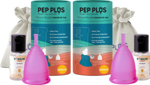 pep plus Medium Reusable Menstrual Cup Price in India - Buy pep plus ...