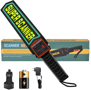 GEETAVISION Super Scanner Hand Held Metal Detector with Beep Advanced ...