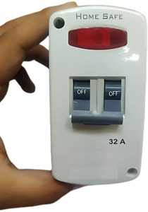 Drumstone 32A Mini MCB with Sturdy PVC Plastic Enclosure – Compact and ...