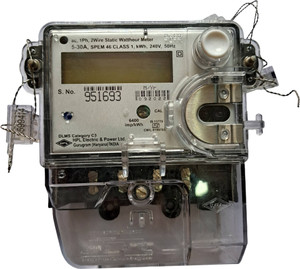 HPL ELECTRIC SINGLE PHASE ENERGY METER DLMS MULTI FUNCTION Metal ...