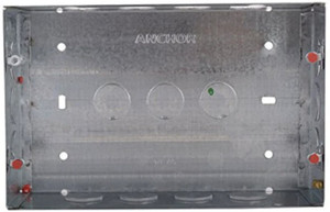 ANCHOR 12 Module metal box 20GGI 21485 (Pack of 5) Metal Electrical Box ...
