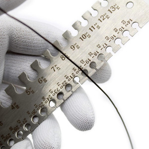 Kalsi brothers Sheet Metal Wire Cable Gauge Clear Numbers and Letters ...