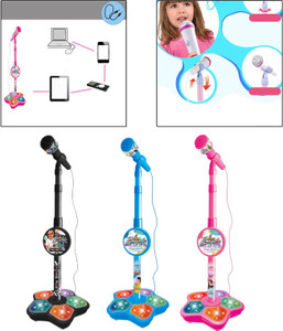 Lyla Musical Instrument Wired Microphone Pretend Toy for Story Machine ...