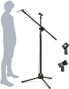 Corslet Adjustable Dual Microphone stand Mic stand Holder Studio Mic ...
