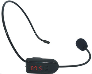 QAWACHH Portable FM Wireless mic for Teaching Tour Guide Sales ...