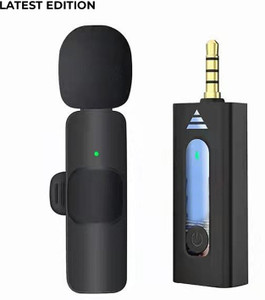 MOBIZAC Wireless Microphone for PC Laptops Desktops Cameras Android ...