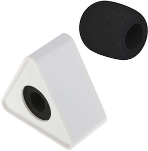 Winsumm Portable ABS Injection Molding Mic Microphone Logo Flag Station ...