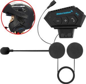 Otoroys Wireless On-Ear Helmet Bluetooth Music & Calling System with ...