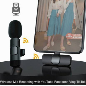 Aurora K8 Wireless PLUG AND PLAY MIC Type-C & Lightning Connector MIC ...