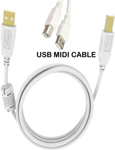 beatbox MIDI CABLE WHITW COLOR 1.5 METER MGJD2 MIDI::PRINTER Price in ...