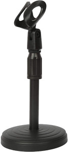 Clethics Adjustable Microphone stand for Table Mic to Recording Audio ...