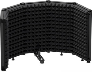 KH Mic Isolation Shield - Portable Vocal Booth Studio Acoustic Sound ...