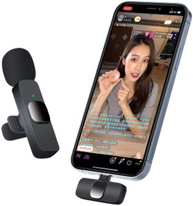 LIT K8 Wireless PLUG AND PLAY MIC Type-C & Lightning Connector MIC ...